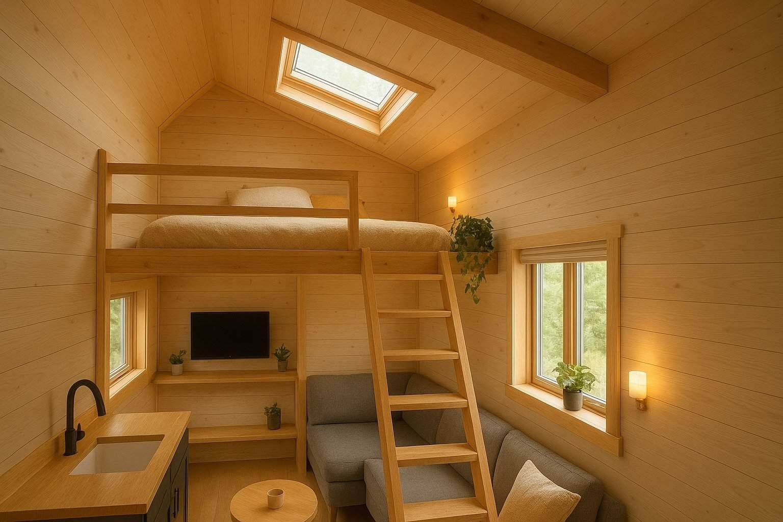 Tiny House Loft Ideas: Smart Designs, Storage Solutions & Space-Saving ...
