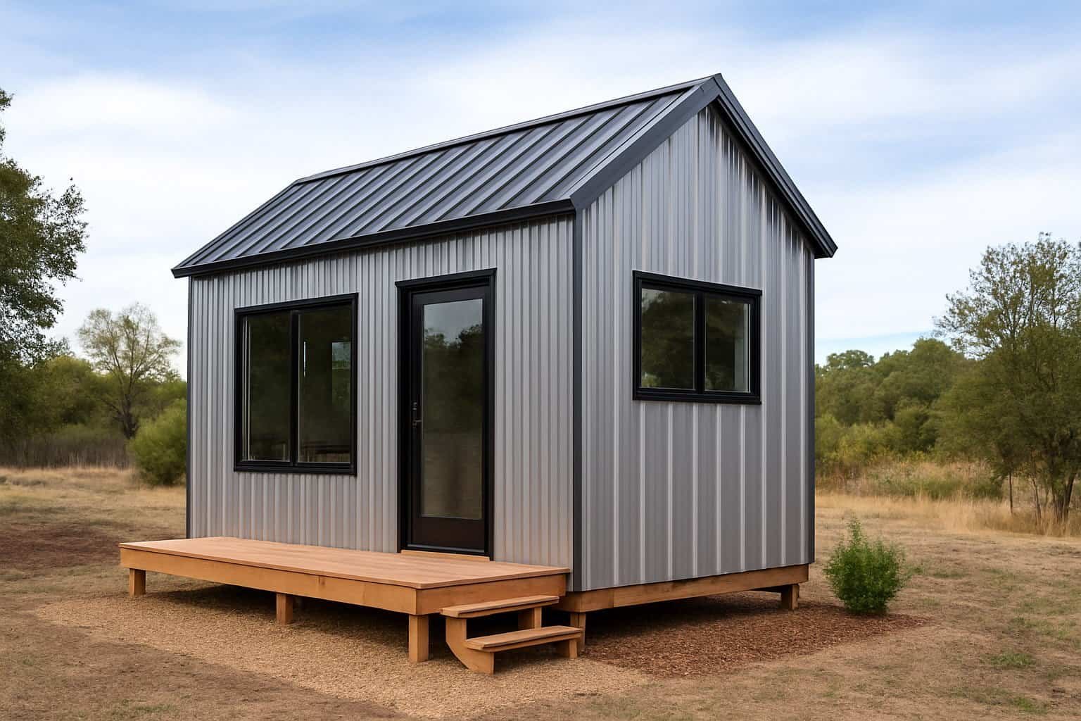 Metal Building Tiny House: Durable, Modern & Eco-Friendly Living ...
