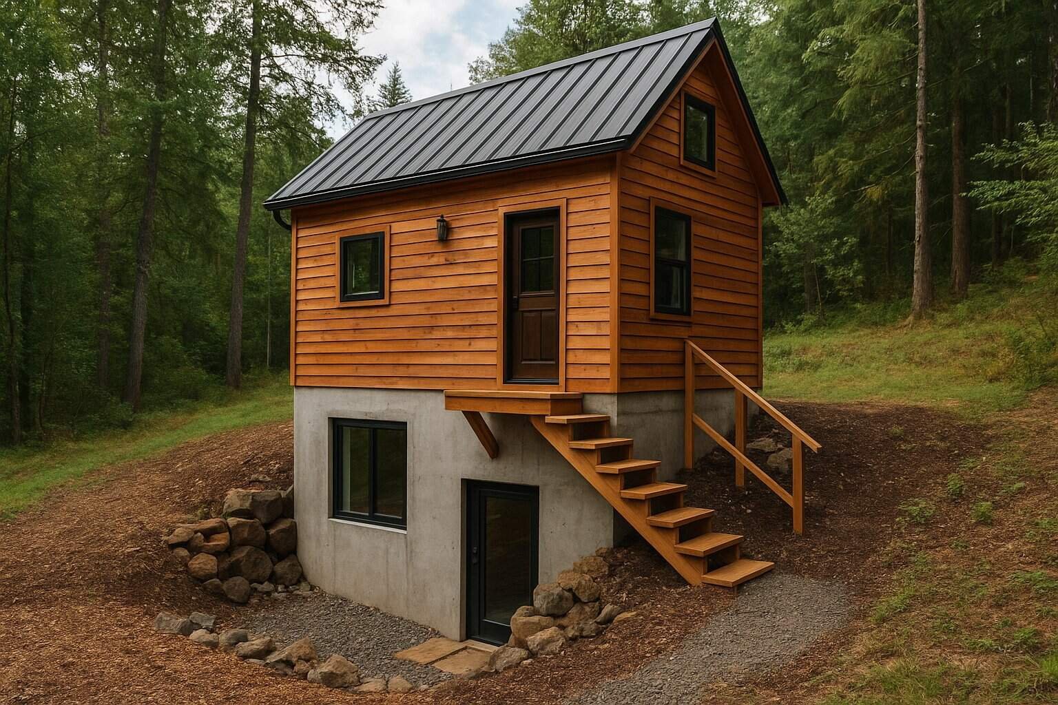 Tiny House with Basement: Smart Design Ideas, Benefits & Real Examples ...