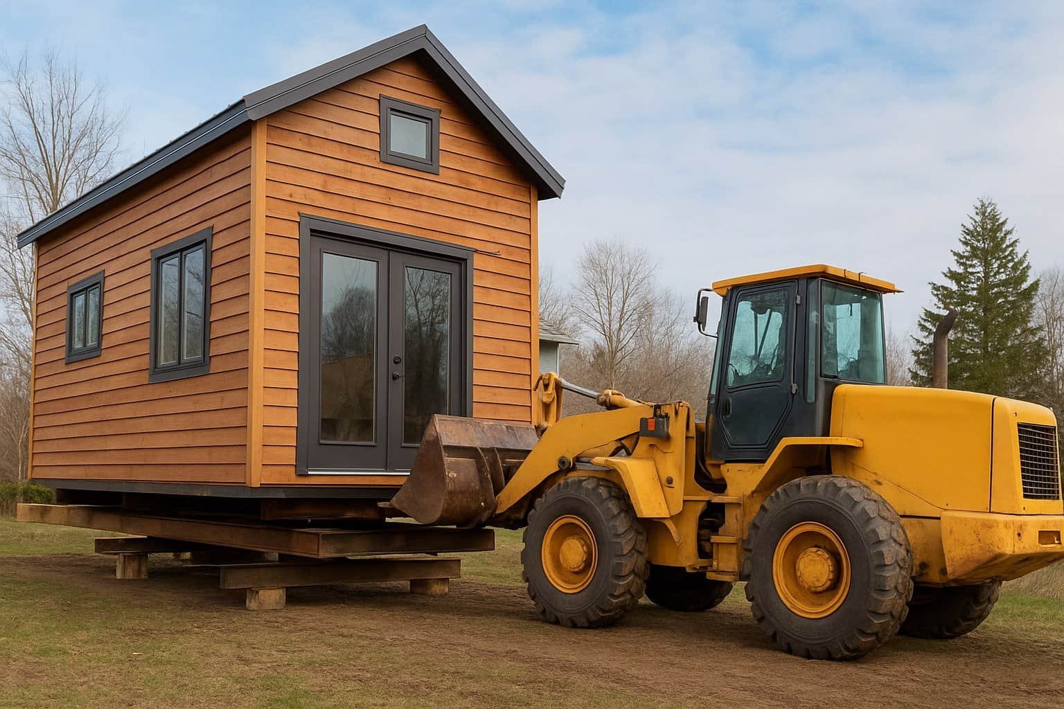 How to Move a Tiny House Without Wheels: Safe Methods, Costs & Pro Tips ...