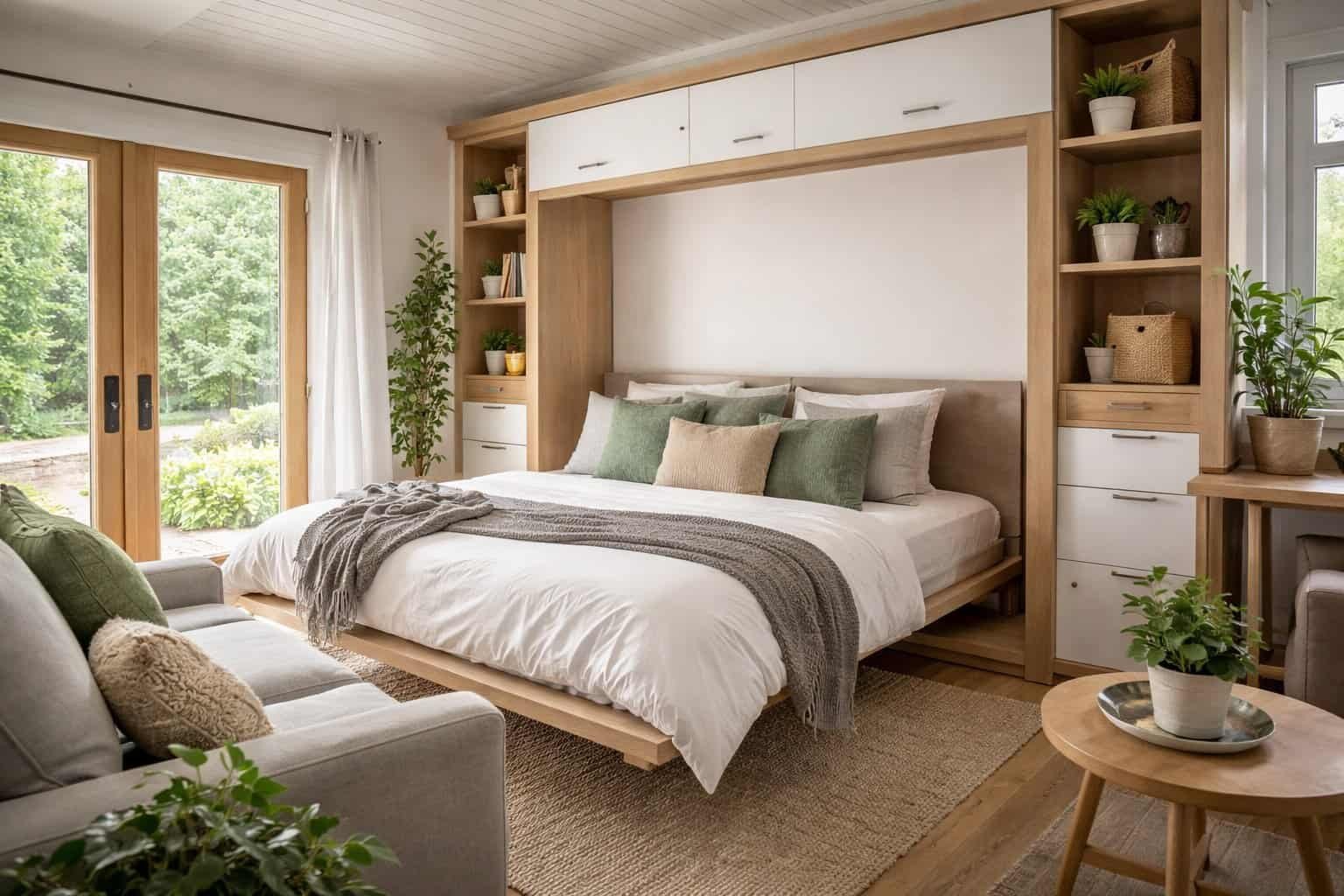 Tiny House Wall Bed: Space-Saving Comfort, Sizes, Costs & Design Ideas ...