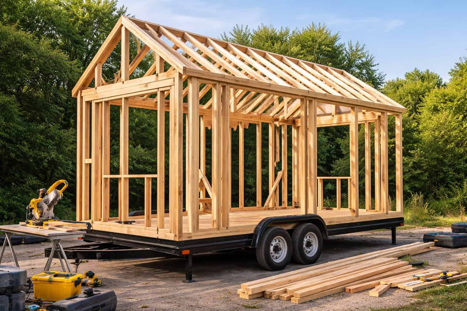 Frame for Tiny House: Strength, Safety & Code-Compliant Tiny Home ...