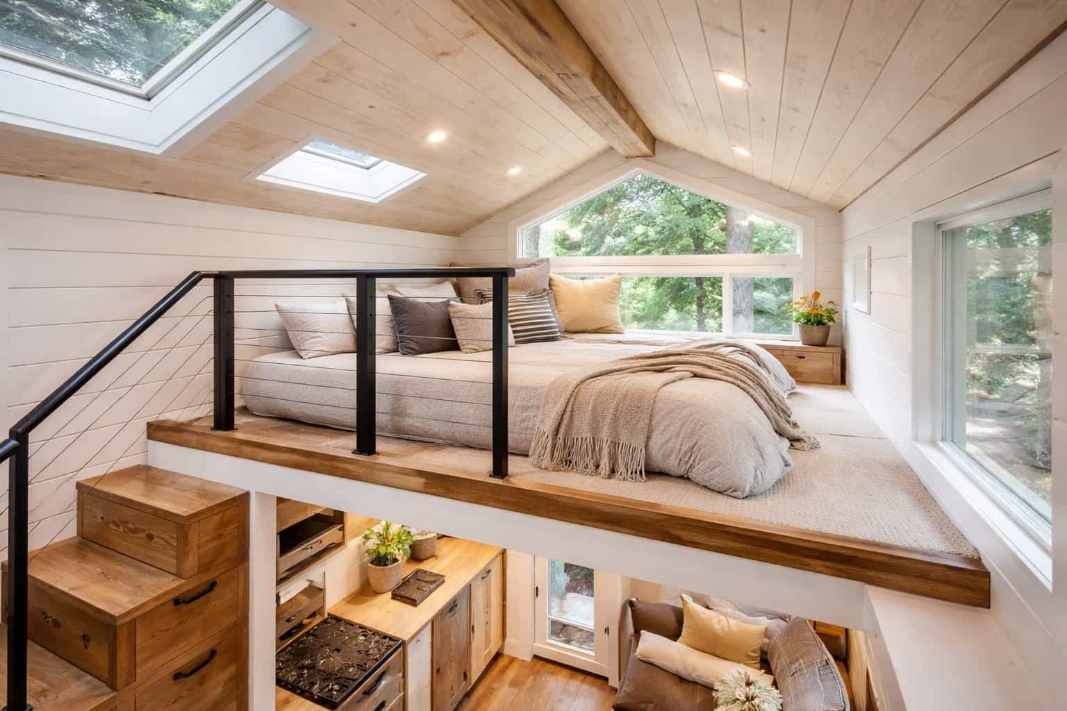 Loft Floor Plan for Tiny House: Dimensions, Layout Ideas & Design Tips ...