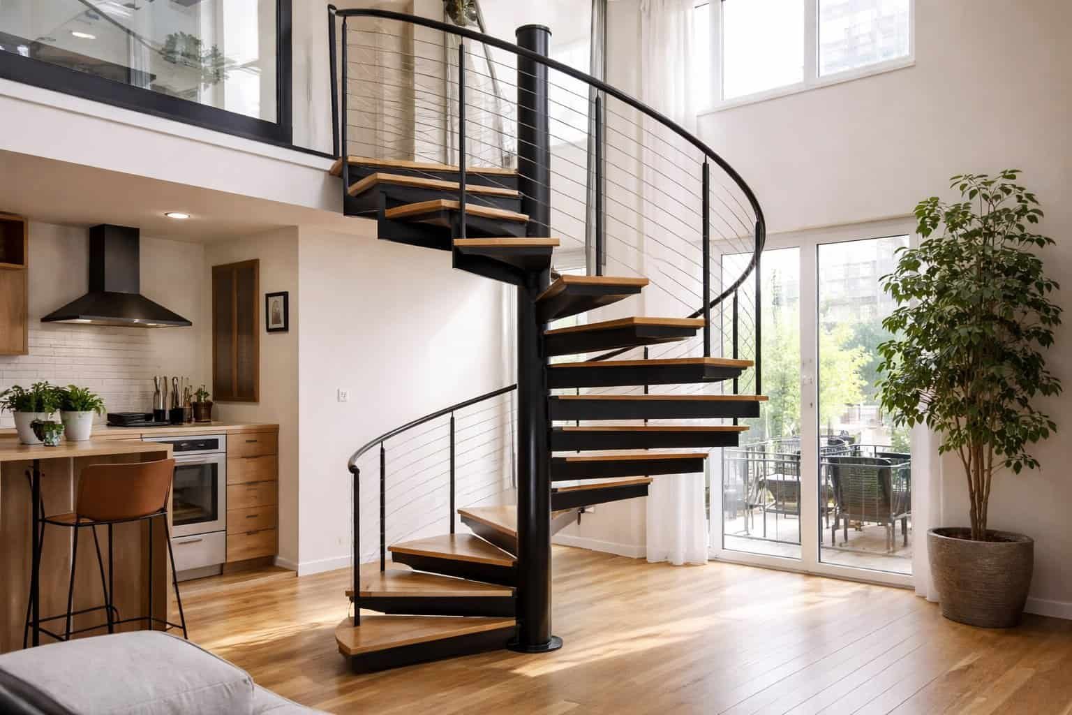 Spiral Staircase Dimensions Building Regulations: Complete Code Guide ...
