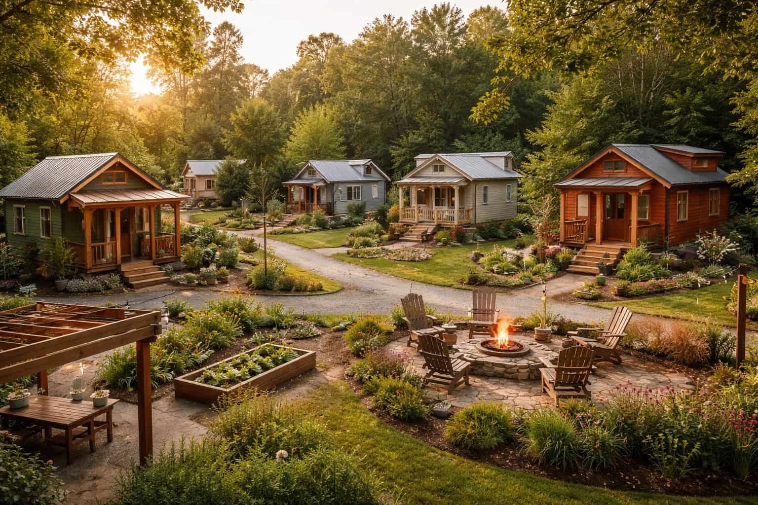 Tiny House Village Layout: Smart Design for Sustainable Communities ...