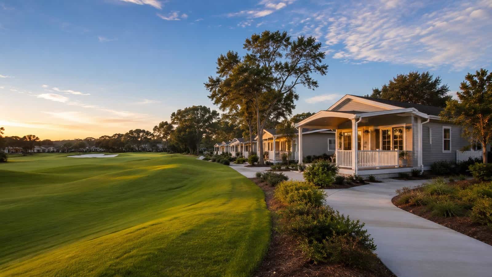 Tiny Home Development on a Golf Course for Seniors: Pros, Costs ...